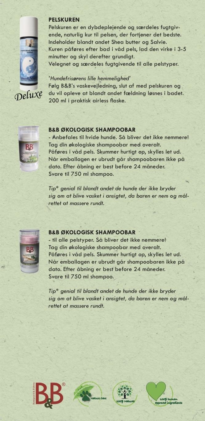 Brochure Shampoo