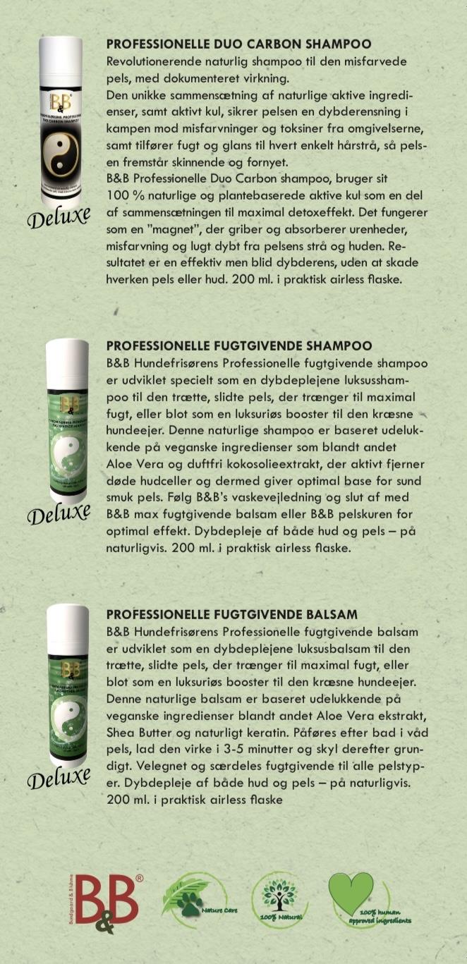 Brochure Shampoo
